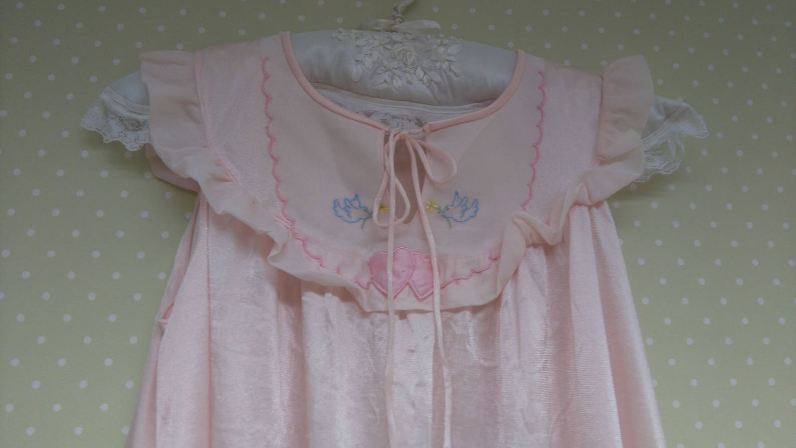 Vintage Beauty/pink Negligee,shabby Chic/ecofriendly,unique 70 S ...
