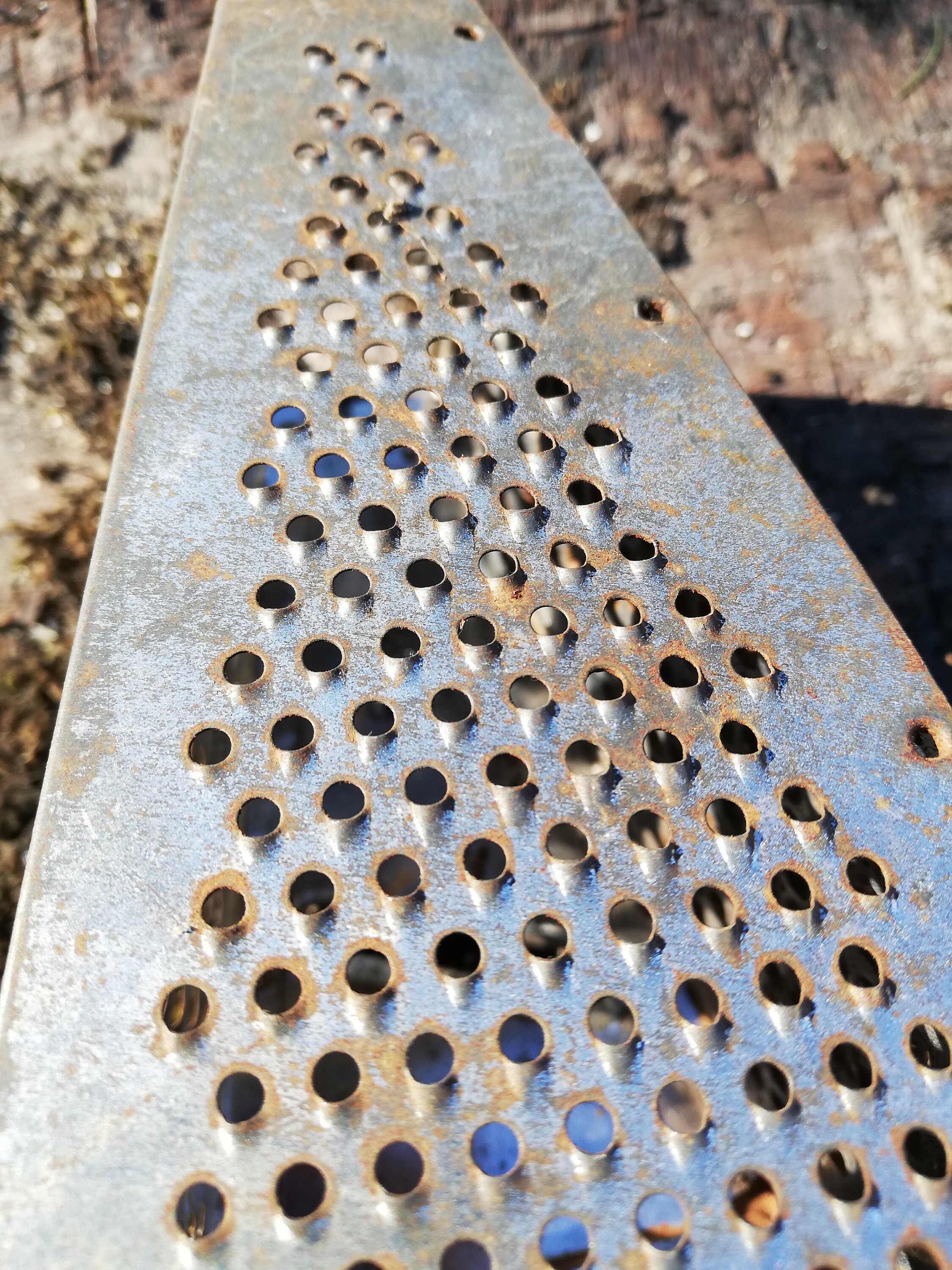 Vintage Nutmeg Grater, Citrus Zester, Hand-held Old Metal Tool French ...