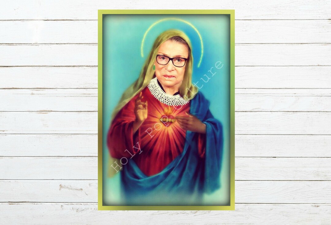 Saint RBG Prayer Candle • Ruth Bader Ginsburg • Digital Download - Etsy