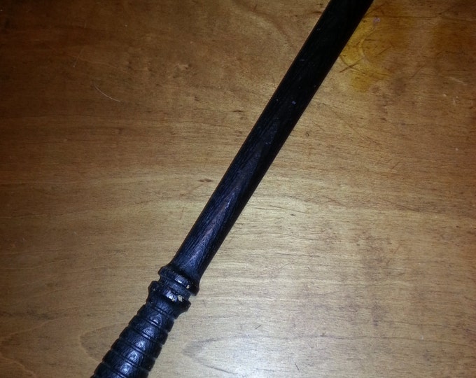 Vintage 1950s Military Police Nightstick Baton Billy Club Wood Marked U ...