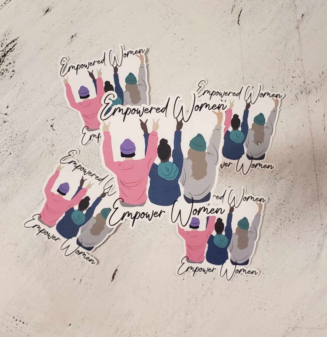 Empowered Women Empower Women Waterproof Sticker Hydroflask Sticker