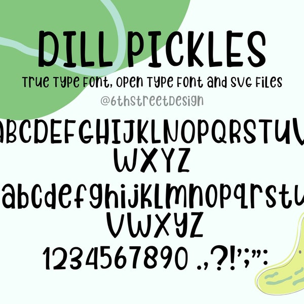 Pickles - Etsy