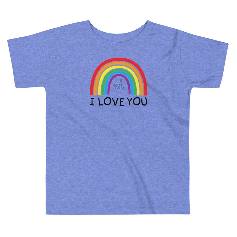 Rainbow Tee - Etsy