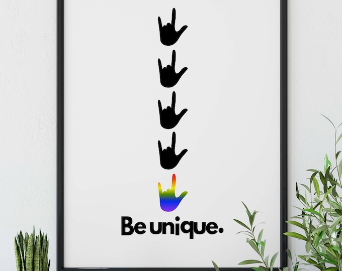 All-inclusive Queer ASL Stickers - Etsy