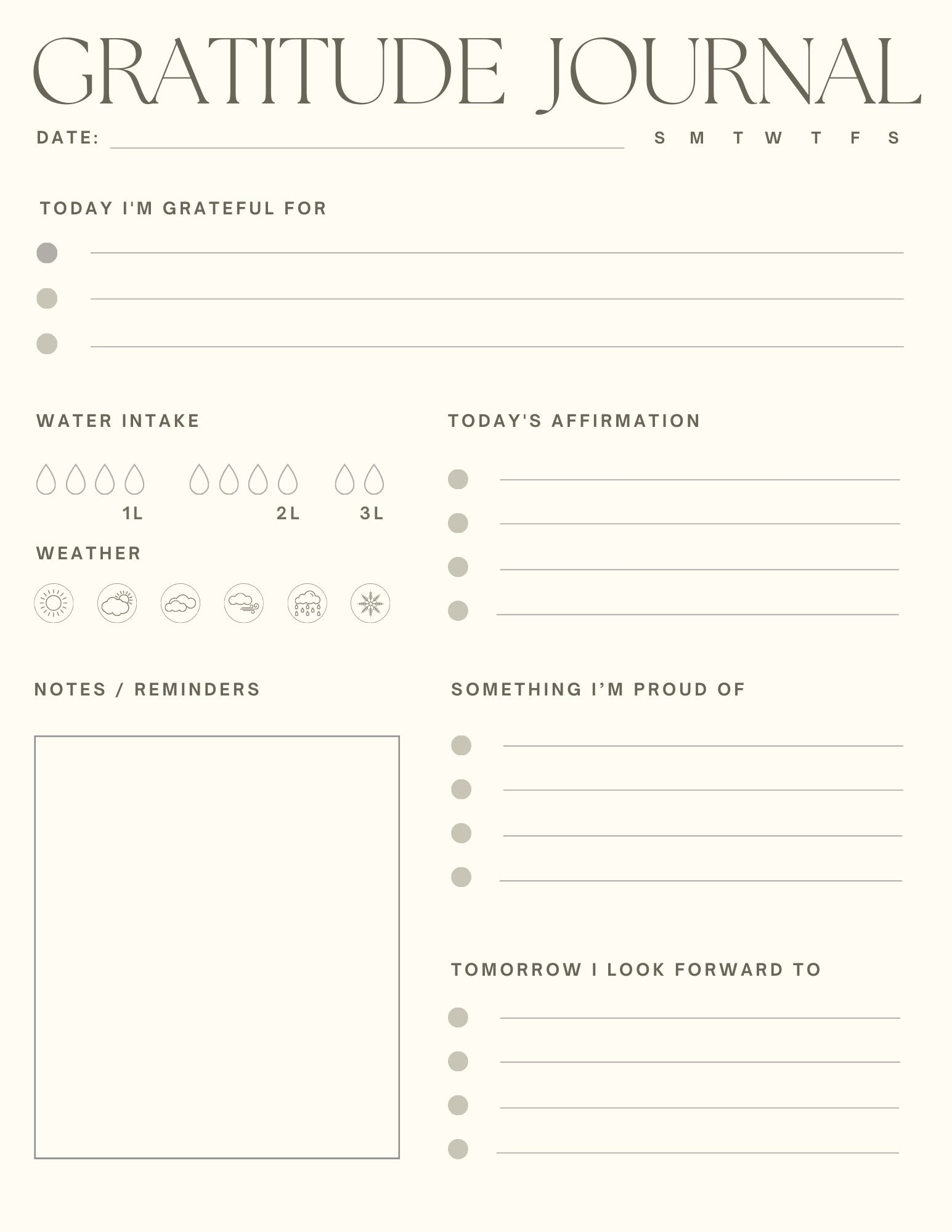 Pretty Printable Daily To-do List Daily Planner - Etsy