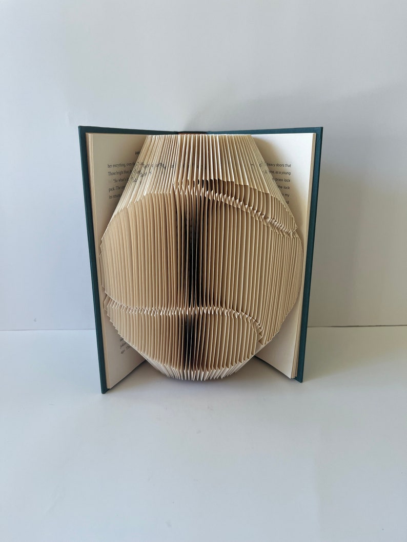 Tennis Ball Pattern - Fold Your Own Book - Book Fold Pattern - Book ...