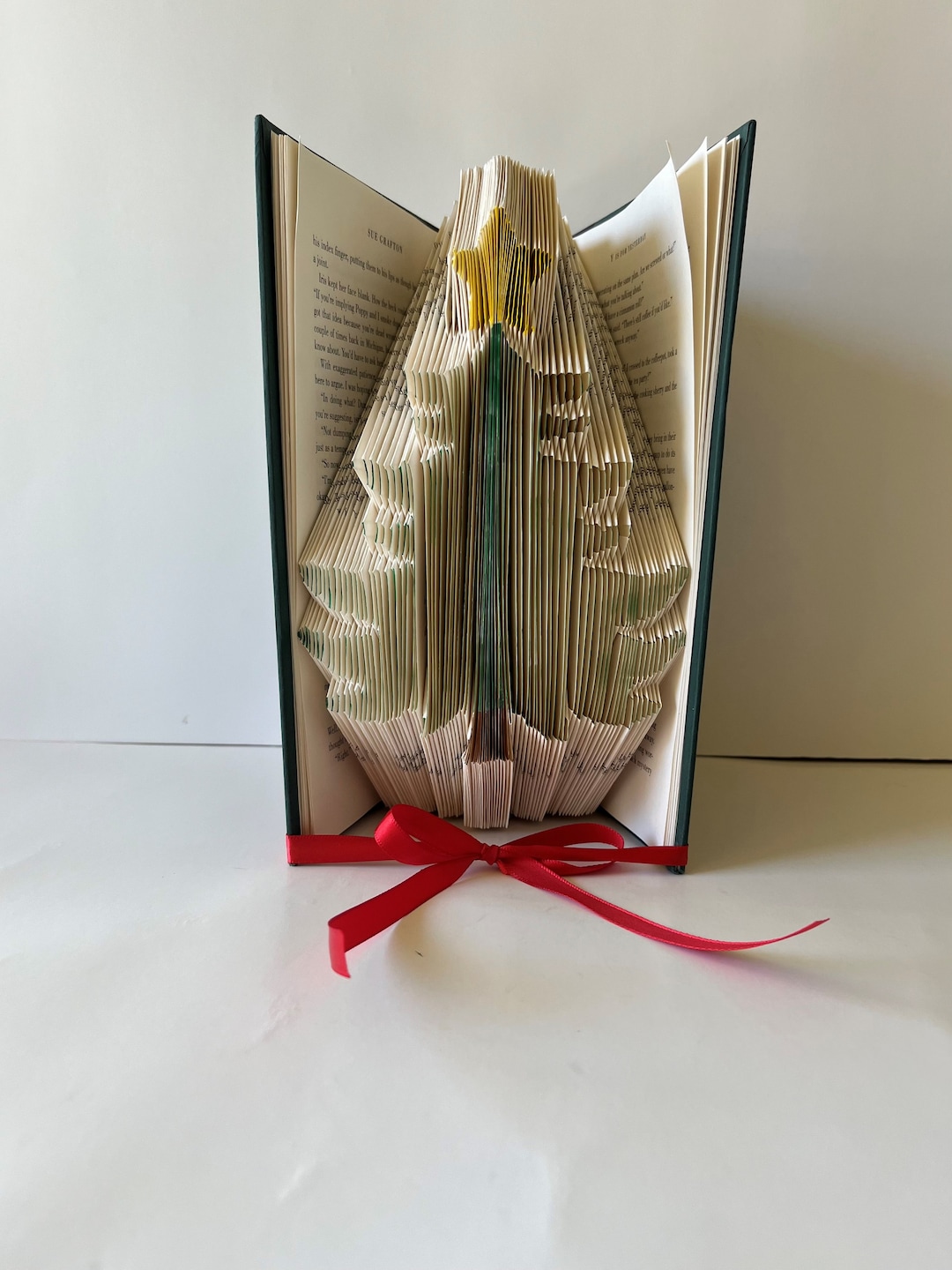 Tree Sculpture Gift for Tree Lover Personalized Gift Unique Book Art ...