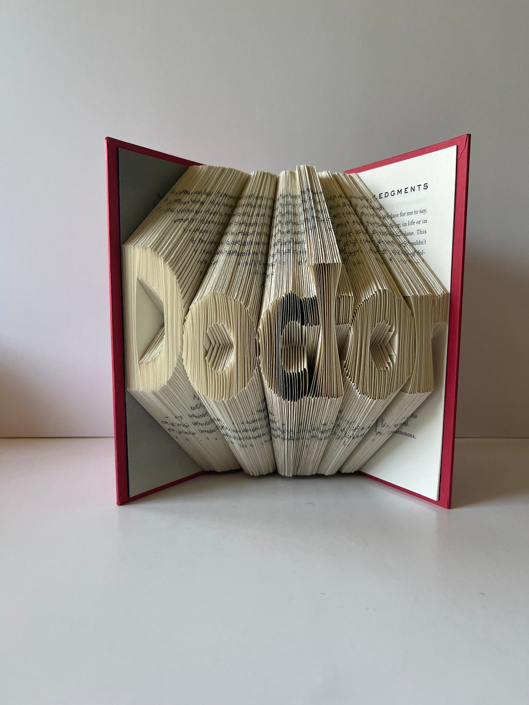 Book Folding Pattern, Pattern Book, Fold Your Own Book, Mark and ...