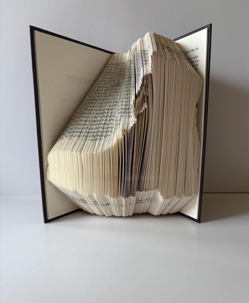 Hiking Boot, Book Sculpture, Tabletop, Loves to Hike, Hiker Gift, for ...