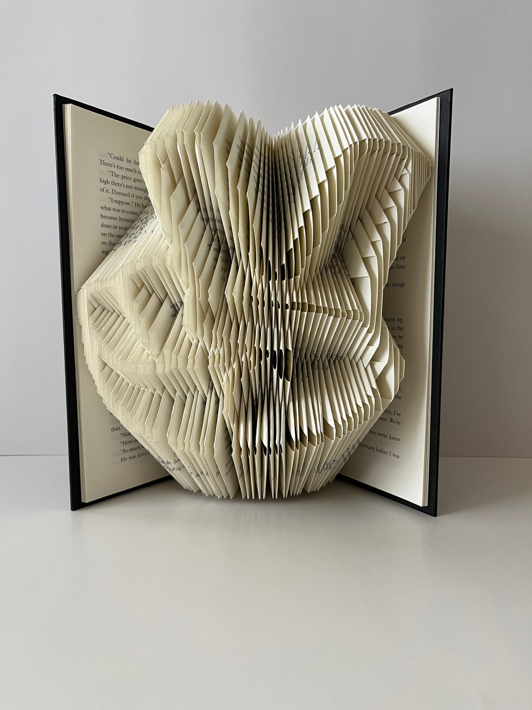 Book Fold Pattern - Peace Hand Sign - Tried and Tested - Mark and ...