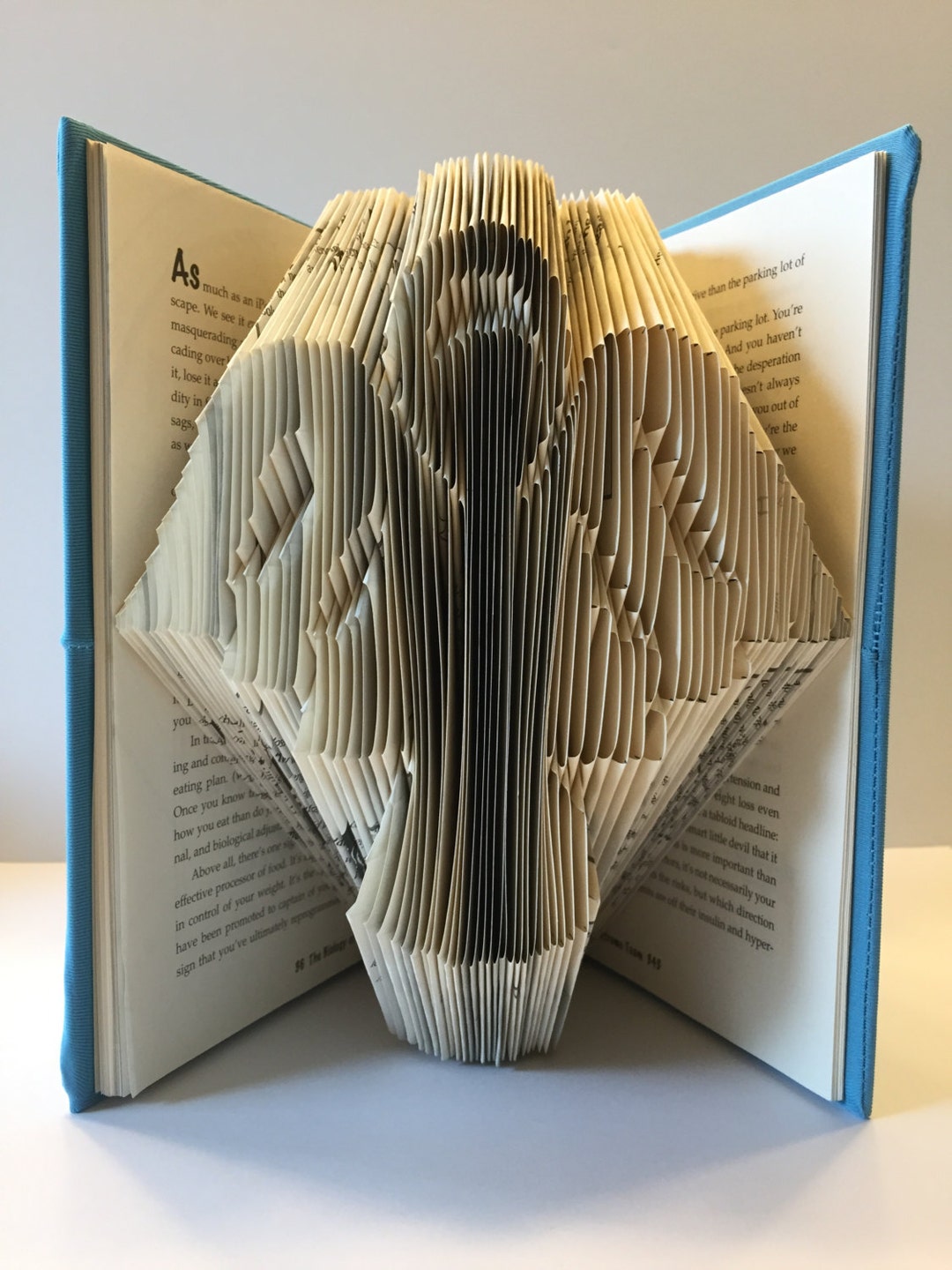 Folded Book Art Angel Gifts Personalized Gift Angel Wings Religious ...