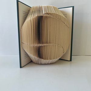 Tennis Ball Pattern - Fold Your Own Book - Book Fold Pattern - Book ...