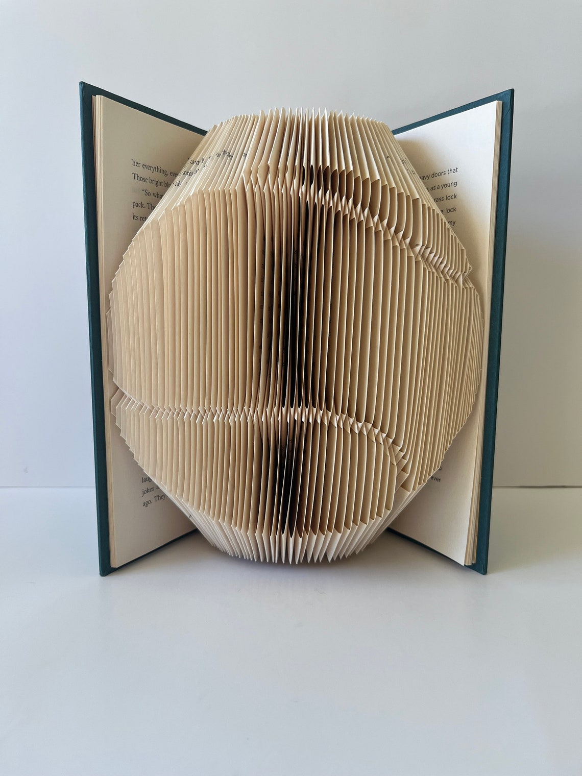 Tennis Ball Pattern - Fold Your Own Book - Book Fold Pattern - Book ...
