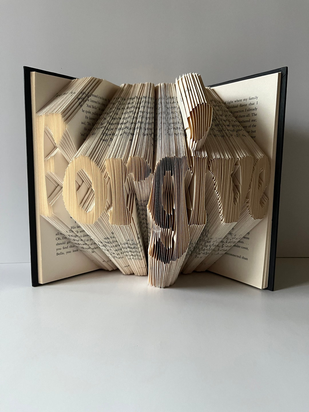 I'm Sorry, Apologize Gift, Forgive Sculpture, Unique Book Art, Gift for ...