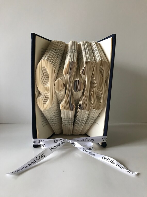 Customized Ribbon Add on to a Book Fold Order up to 35 | Etsy