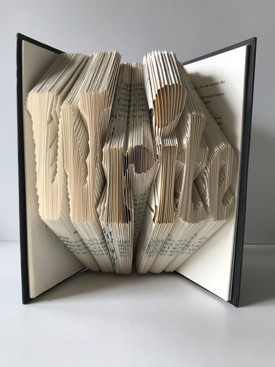 Write Sculpture, Gift for Writer, Author Gift, Unique Book Art, Gift ...