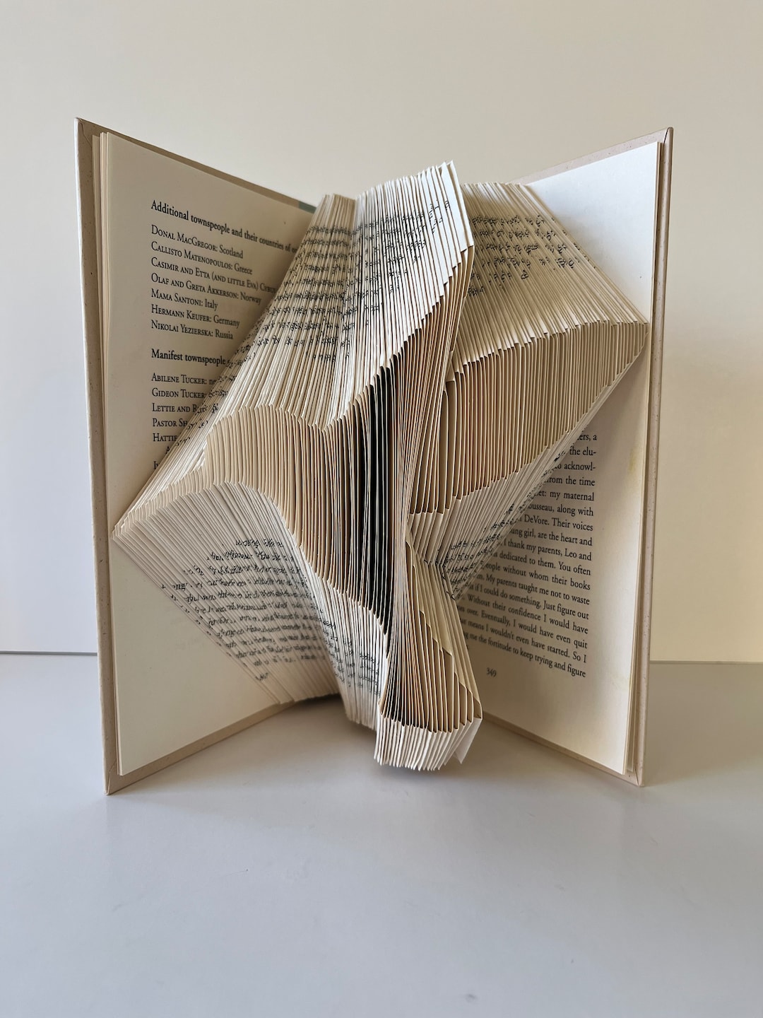 Book Fold Pattern, Pattern Book, Fold Your Own Book, Tried and Tested ...