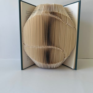 Tennis Ball Pattern - Fold Your Own Book - Book Fold Pattern - Book ...