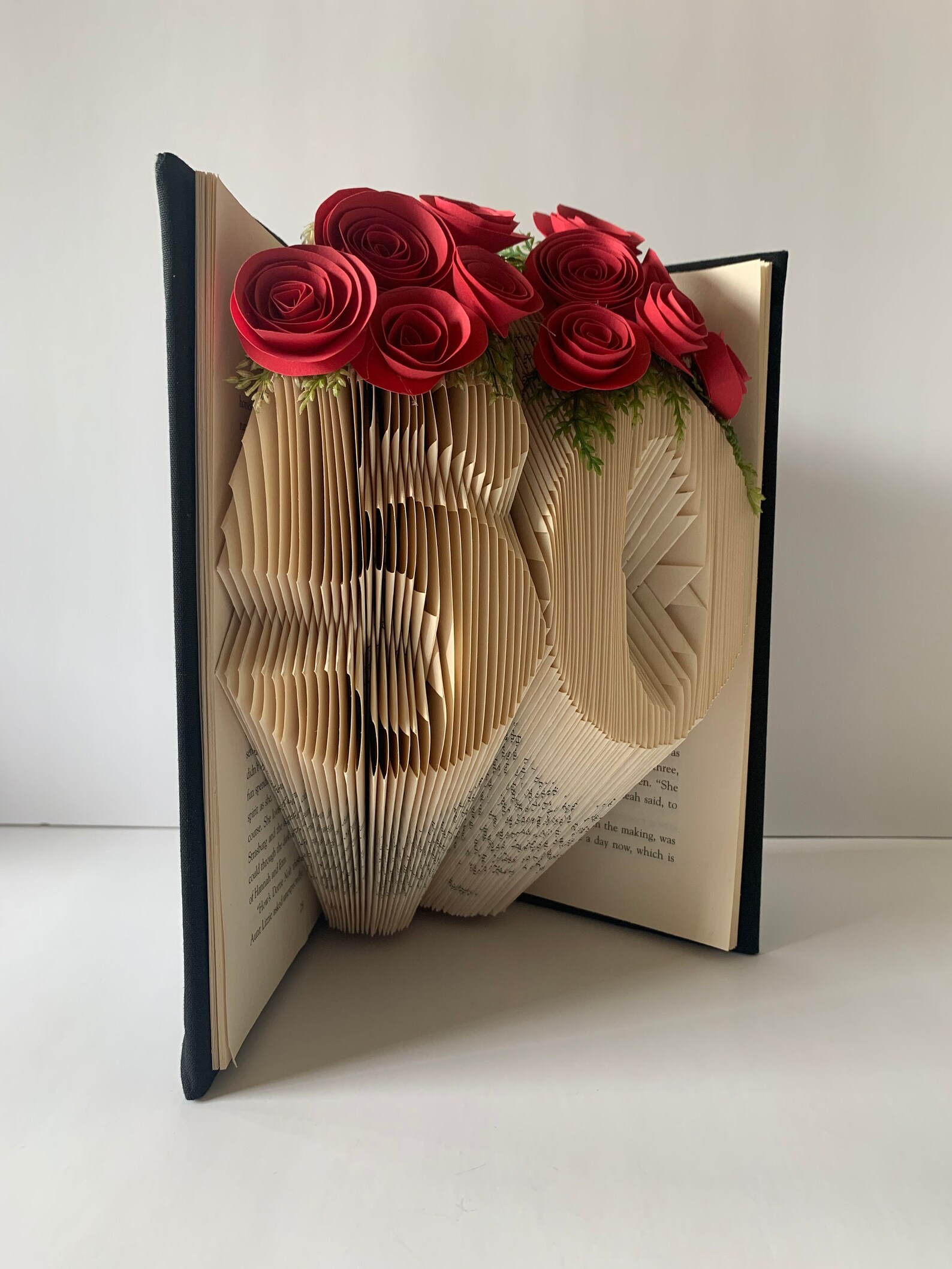 Folded Book Art Book Sculpture Fifty Sculpture Unique Book | Etsy