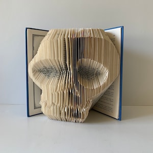 Book Folding Pattern, Book Sculpture, Mark and Measure, Instant ...