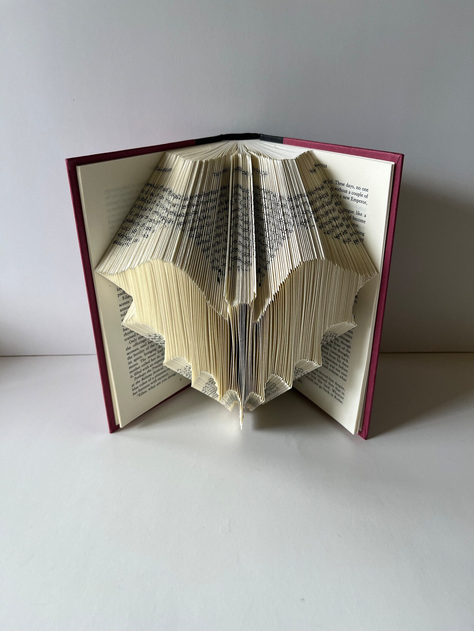 Book Fold Pattern Origami Pattern Book Bat Sculpture Tried - Etsy