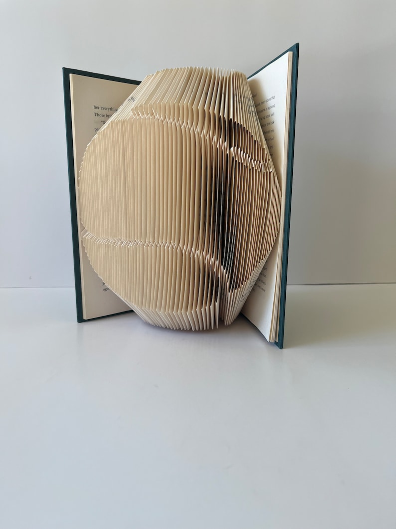 Tennis Ball Pattern - Fold Your Own Book - Book Fold Pattern - Book ...