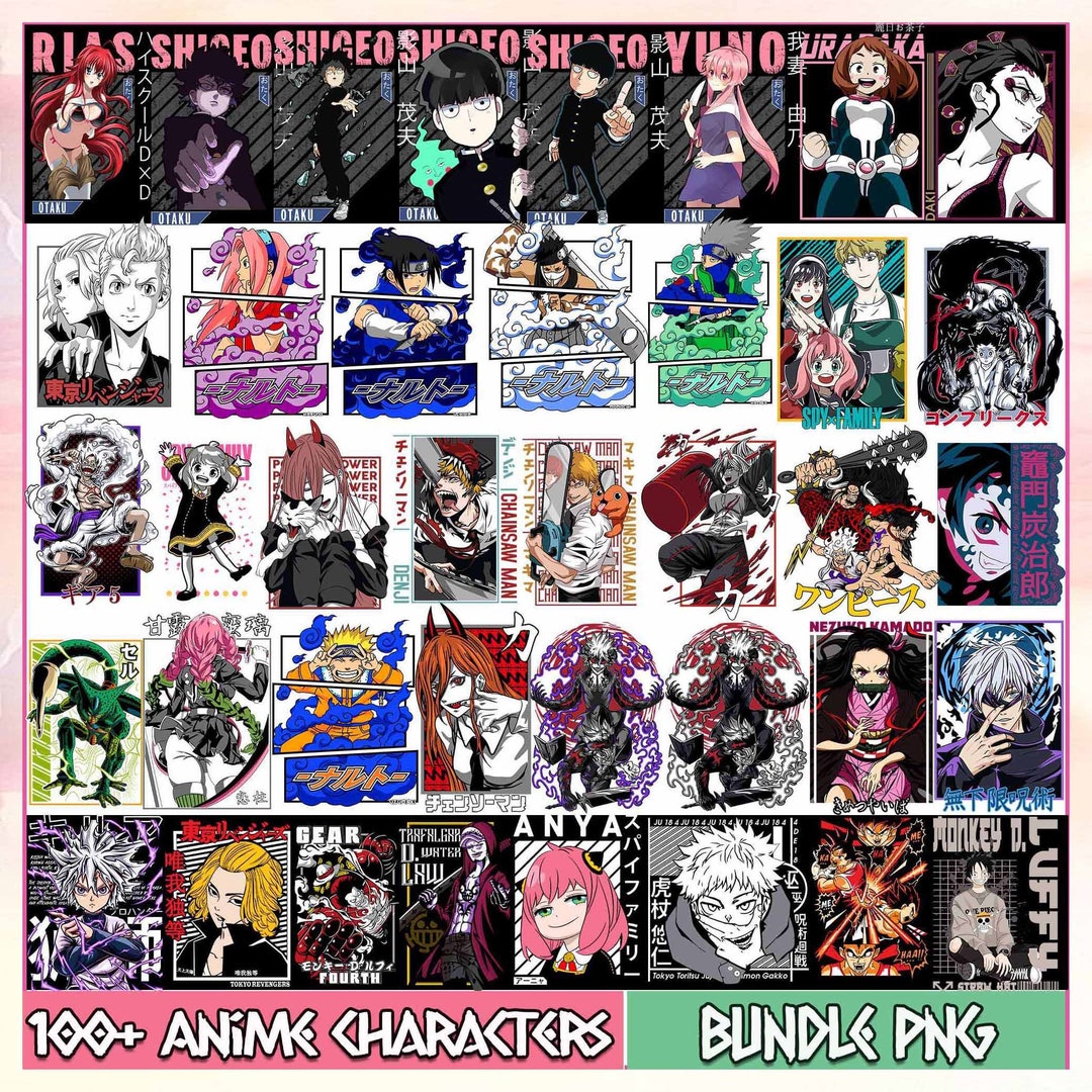 New Bundle Png Anime Svg,anime Cut File, Pokemon Svg, Anime Clipart ...