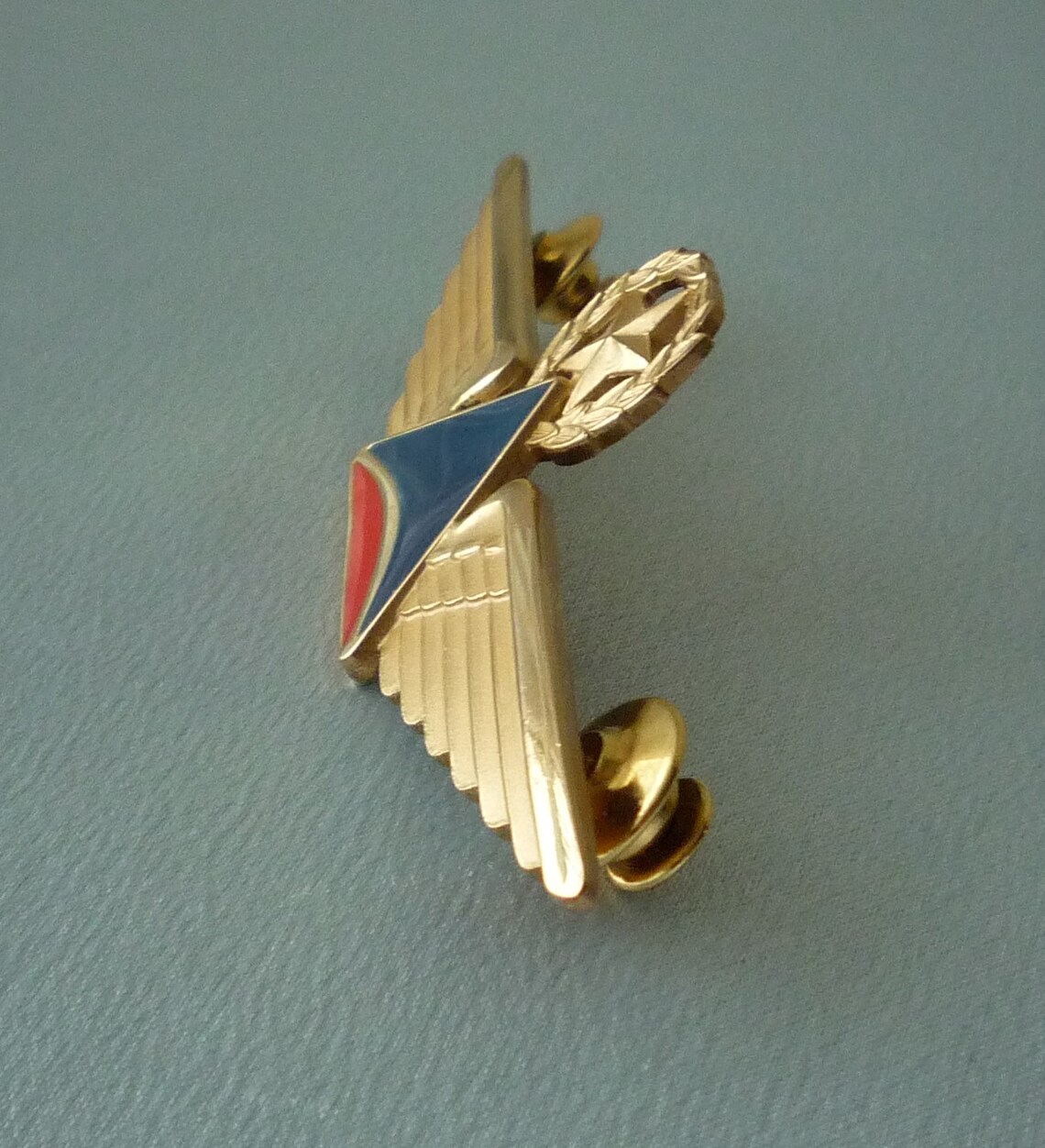 DELTA AIR LINES Pilot Captain Uniform Wings Badge - Etsy