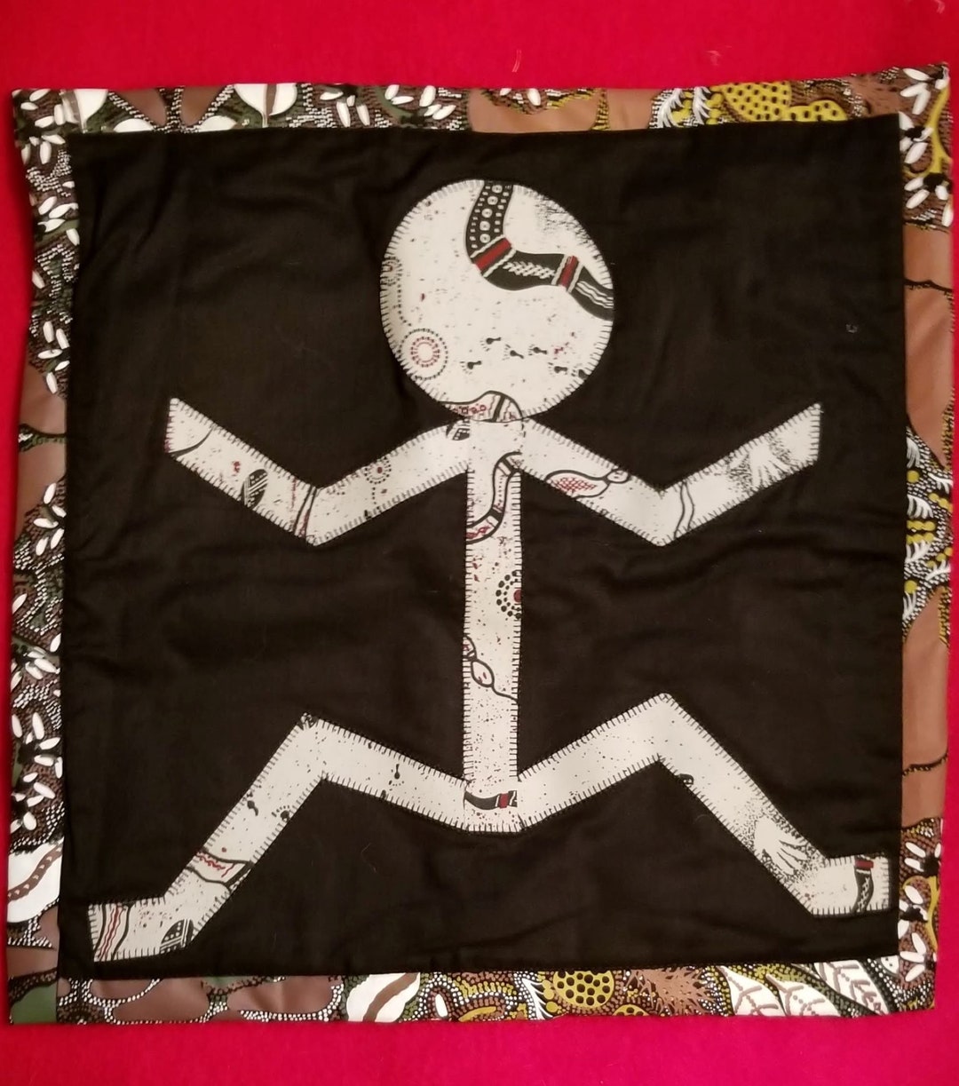 Quilted Aboriginal Screen-print Wall Hangings - 3 Designs - Etsy