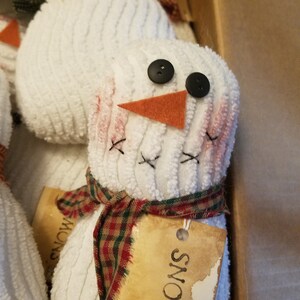 CHENILLE SNOWMAN - Etsy