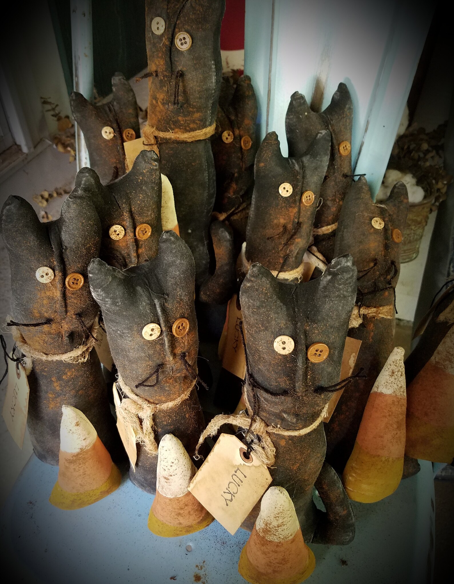 CAT With CANDY CORN | Etsy