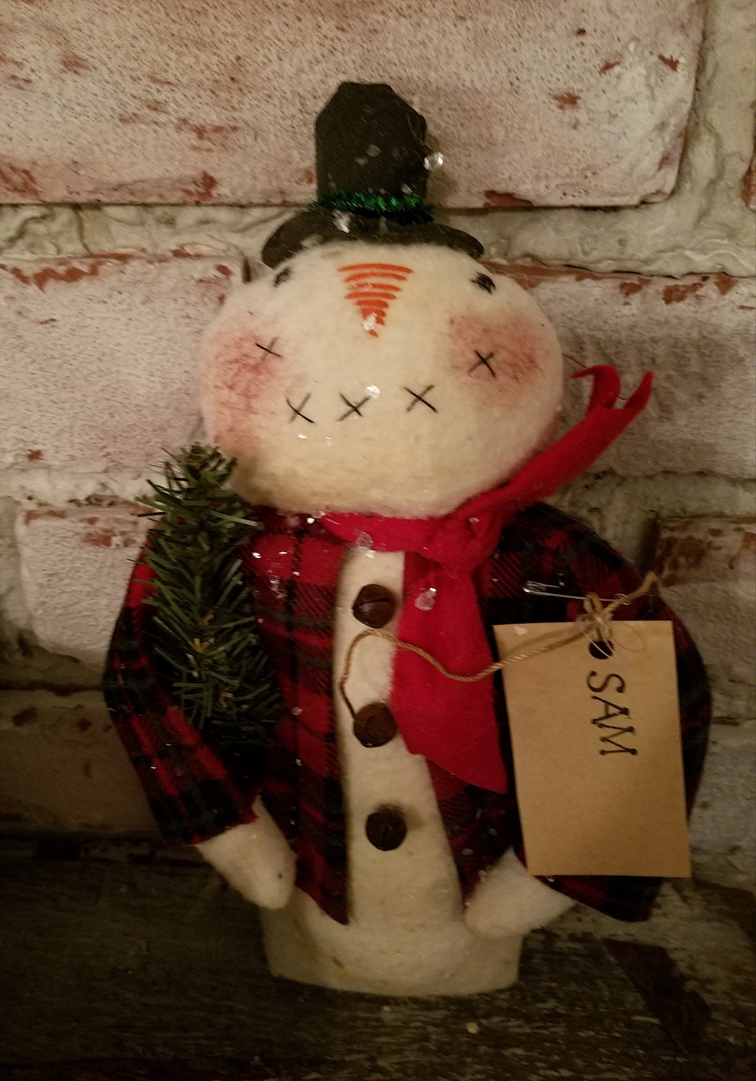 SNOWMAN SAM - Etsy