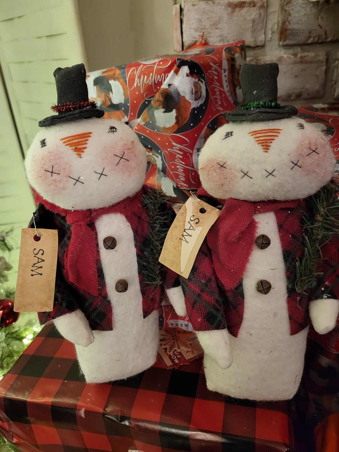 SNOWMAN SAM - Etsy