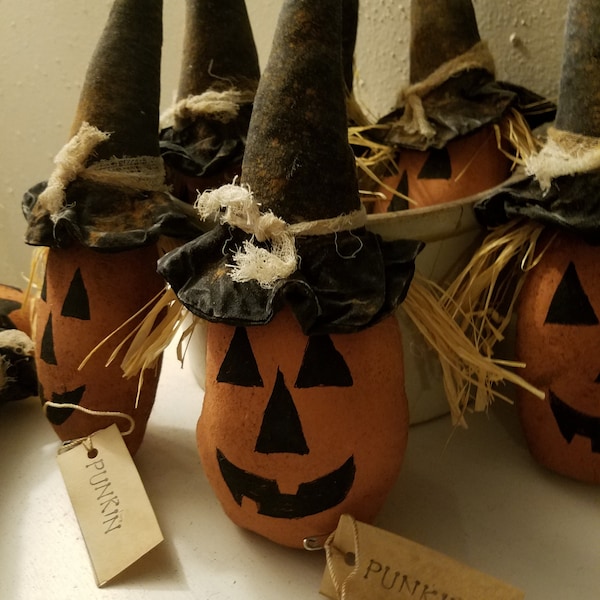 Primitive Pumpkin - Etsy