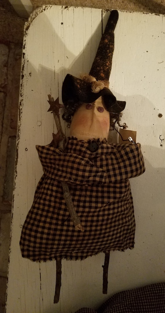 PRIMITIVE HAGATHA WITCH - Etsy