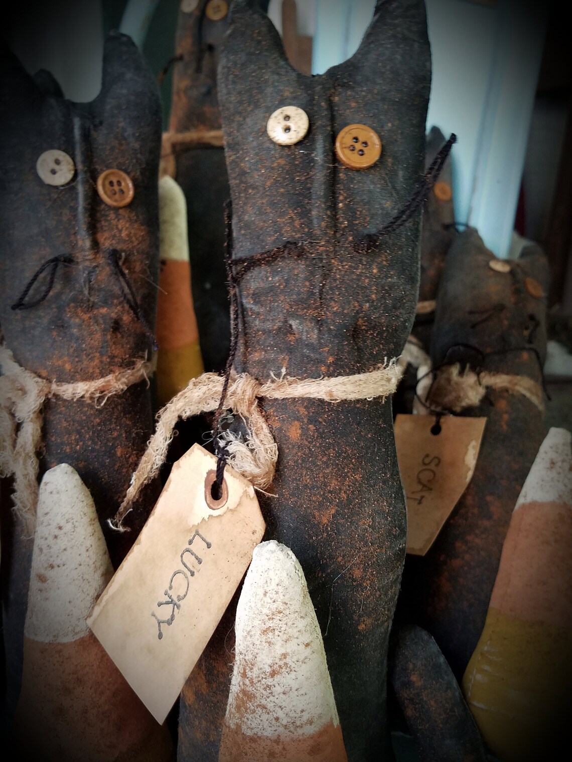 CAT With CANDY CORN | Etsy