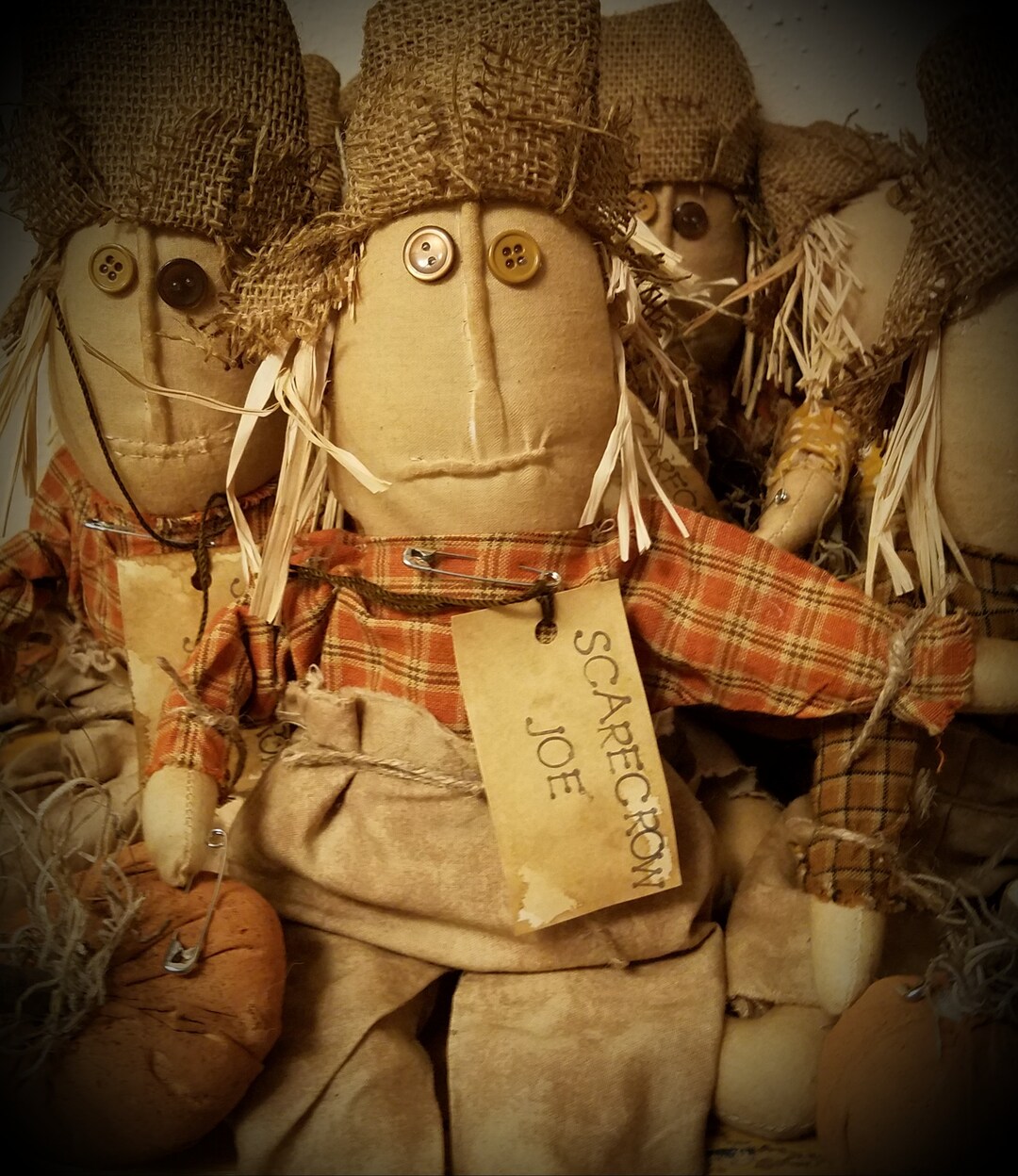 PRIM SCARECROW JOE - Etsy