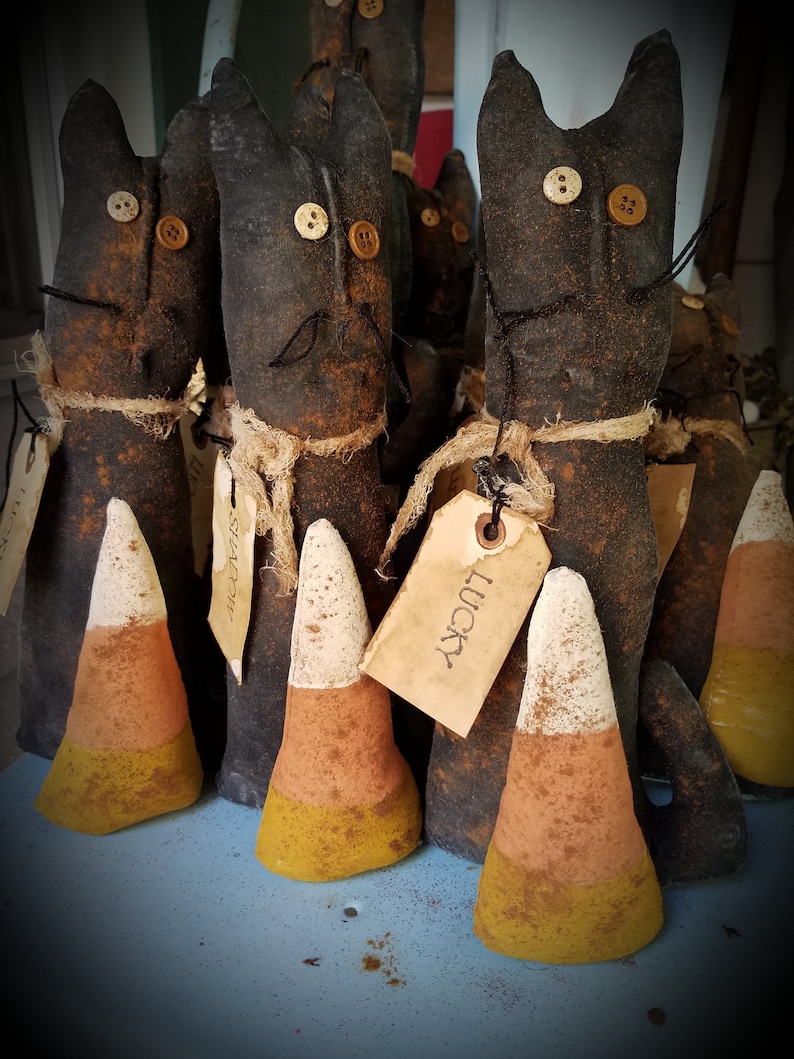 CAT With CANDY CORN | Etsy