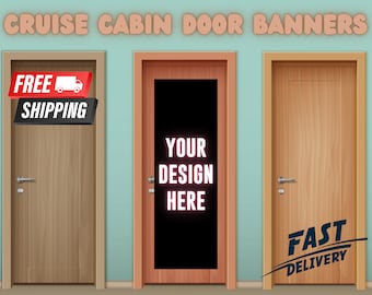 Custom Cruise Door Decorations | Cruise Cabin Door Sign | Cruise Door ...