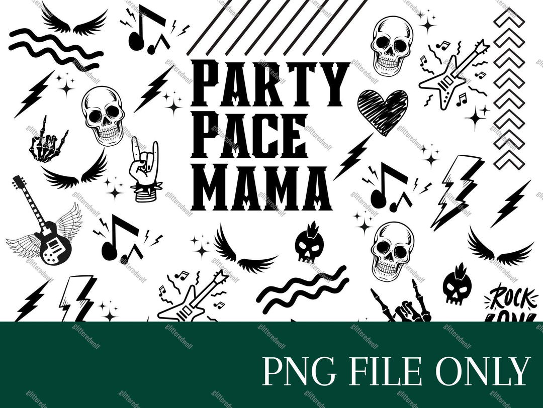 Party Mama 40oz Tumbler PNG File - Etsy