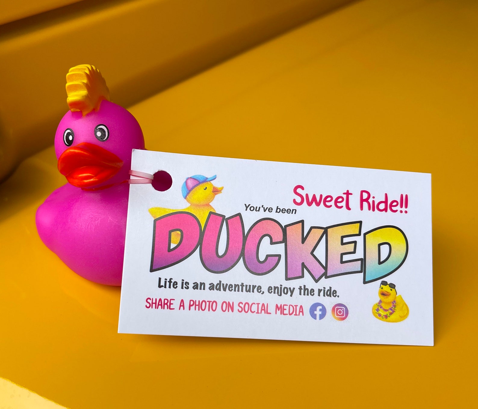 Duck Duck Game Cards With Ducks and Bands - Etsy