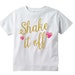Shake It off T-shirt LADIES SIZE Polyester Short Sleeve Women Crew Neck ...