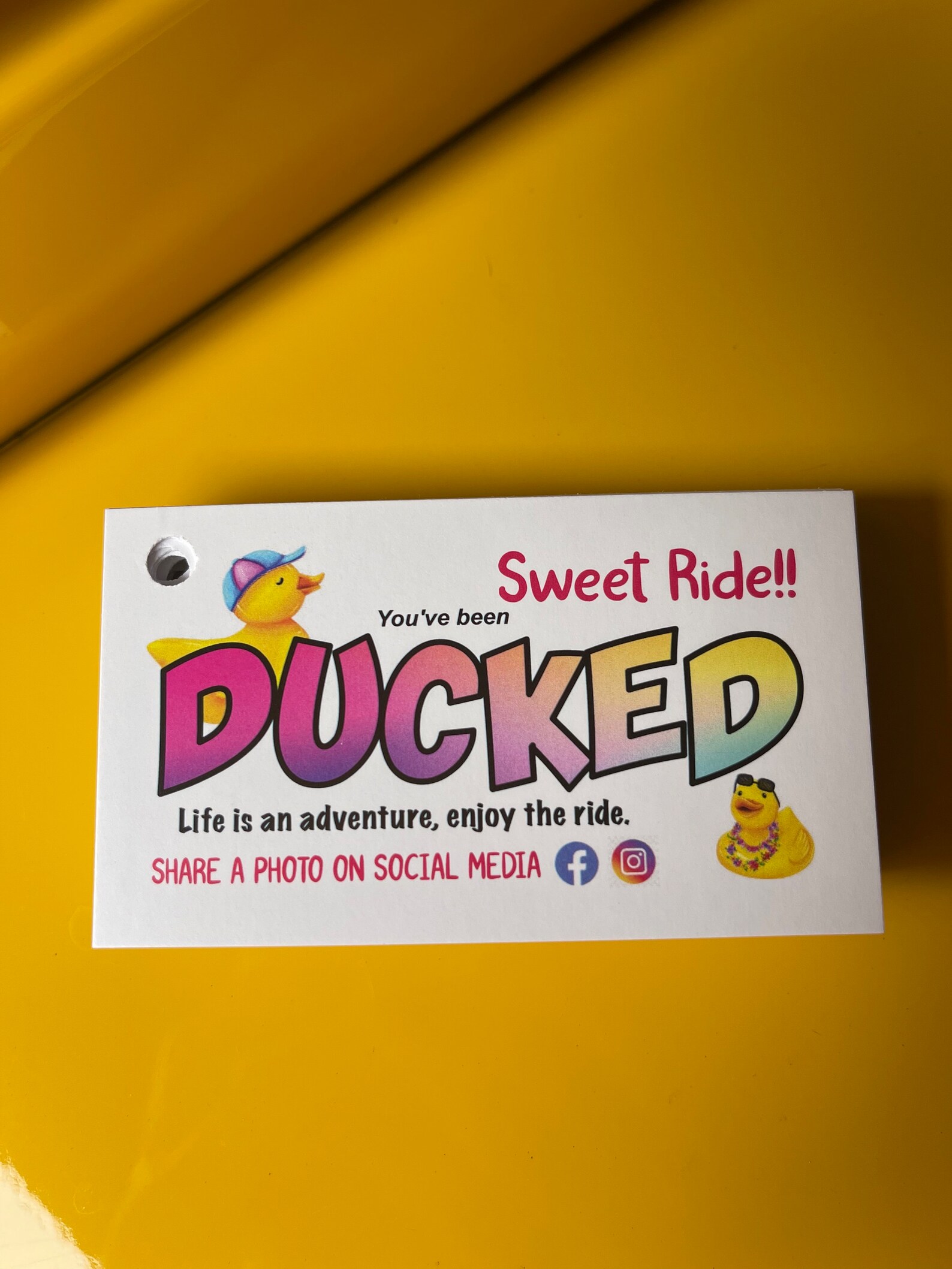 Duck Duck Game Cards With Ducks and Bands - Etsy