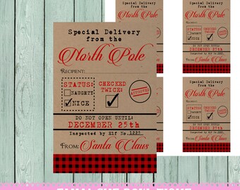 Special delivery tag | Etsy