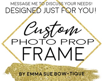 Custom photo props | Etsy