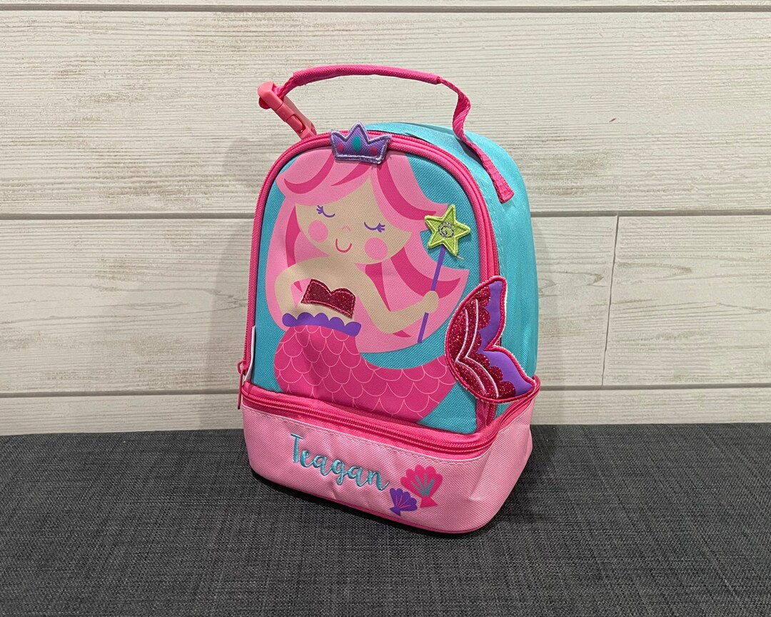 Personalized Childrens Lunchbox With Embroidery Personalization Lunch ...
