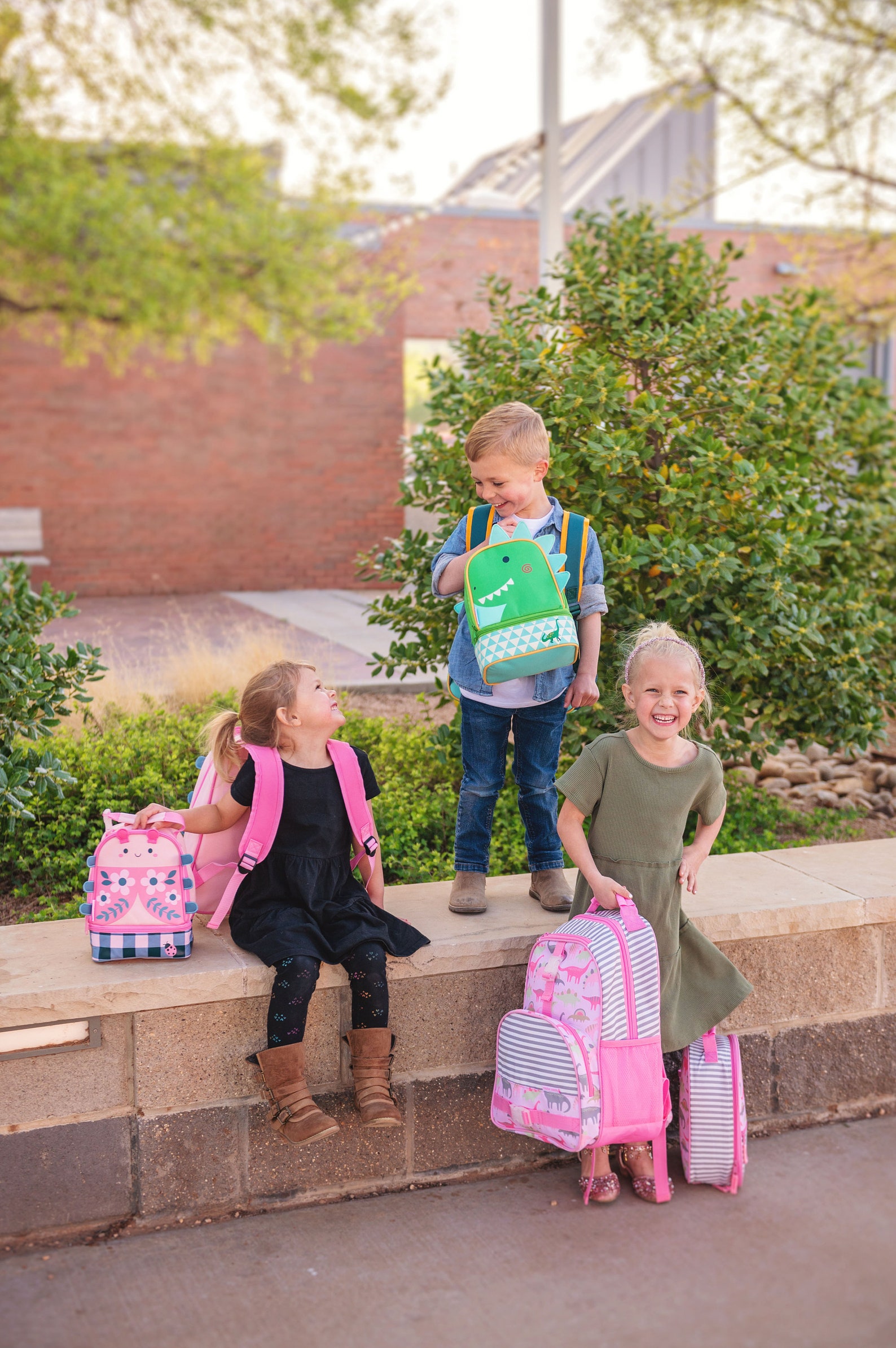 Children's All Over Print Backpack and Lunchbox Set - Etsy