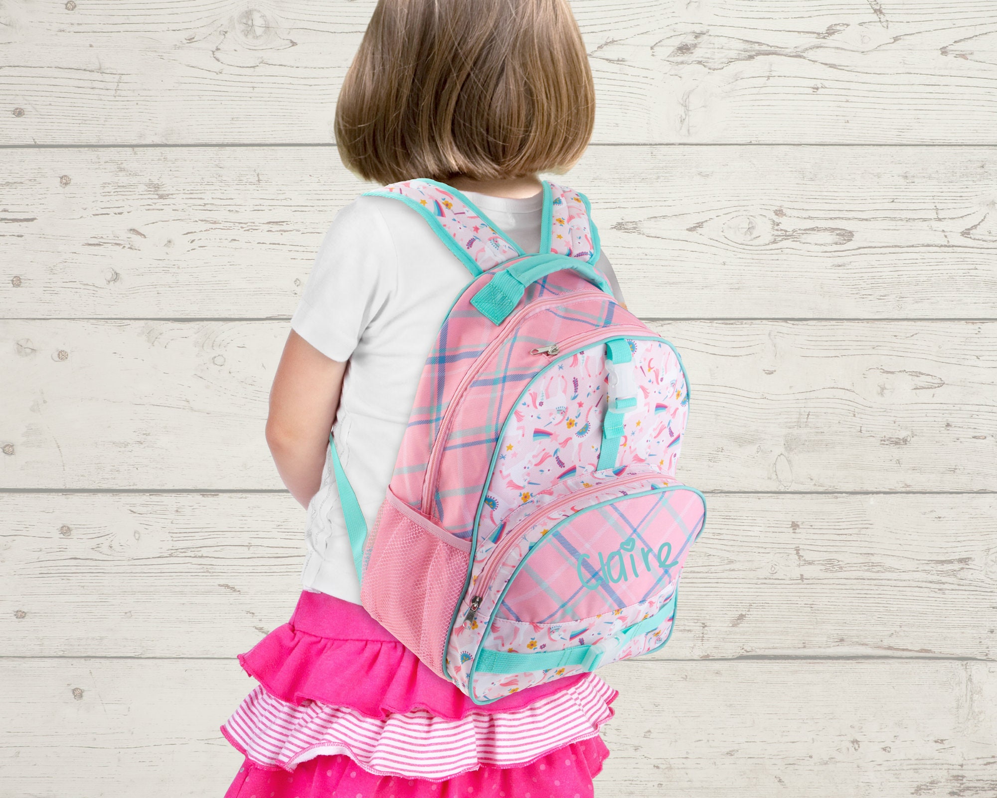 Children's All Over Print Backpack with Embroidery Personalization