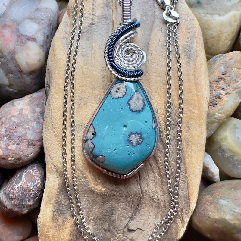 Leland Blue Stone - Etsy