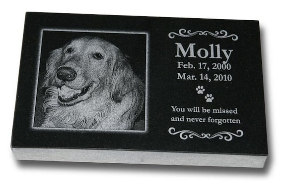 Dog Headstone Dog Grave Marker Dog Tombstone Headstone for | Etsy